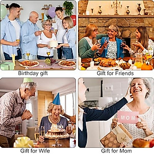 Lamyba 60th Birthday Gifts for Women Canvas Beach Tote Bag with Makeup Bag for Wife/Mom/Friends/Sister 60th Birthday Present, N°60 EST 1964