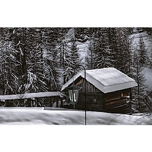 Ashman Shepherd's Hooks 35 Inch (12 Pack), Black, Made of Premium Metal for Hanging Solar Lights, Bird Feeders, Mason Jars, Christmas Lights, Lanterns, Garden Stakes and Wedding Décor.