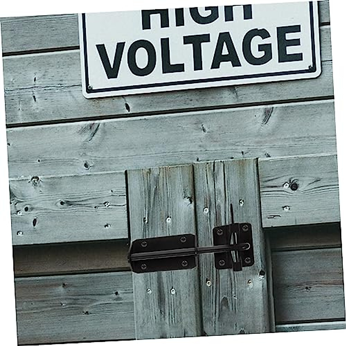 ULTECHNOVO 1 Set Plug Heavy Duty Hinge Outdoor Hooks Door Chain Lock Heavy Duty Gate Handles Locking Gate Latch Gate Latch Pull Latch Hook Gate Hinges for Wooden Fences Heavy Duty Steel Metal