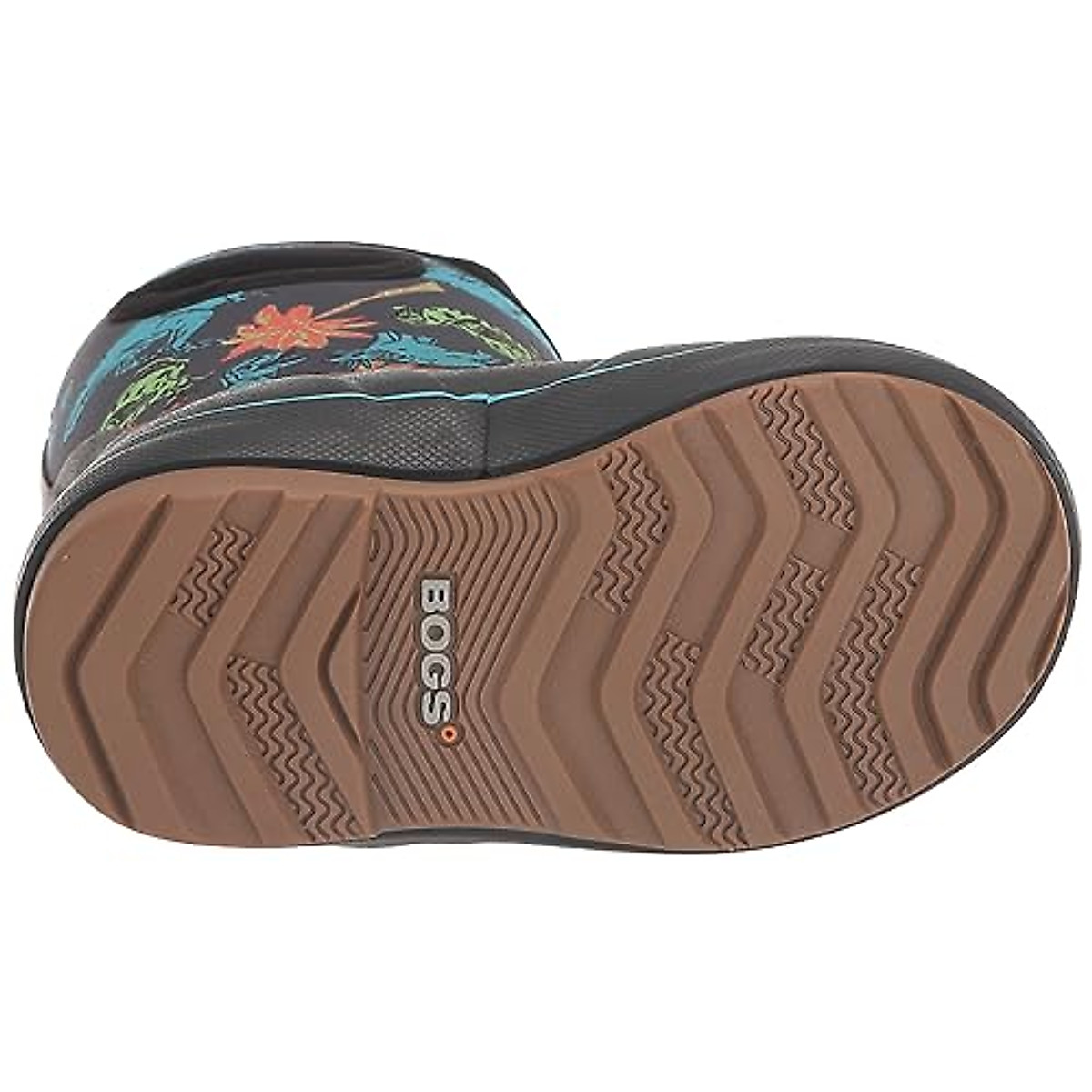 BOGS Classic II Snow Boot, Black Multi, 2 US Unisex Big Kid