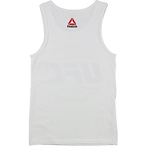 Reebok Mens Las Vegas, NV 1993 Tank Top, White, Small