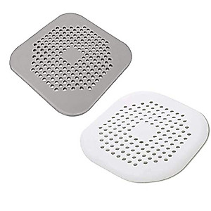 WeTest 2 Pcs Silicone Kitchen Sink Strainer, Filter for Kitchen Bathroom Tub, Kitchen Shower Drain Cover Hair Catcher 2019