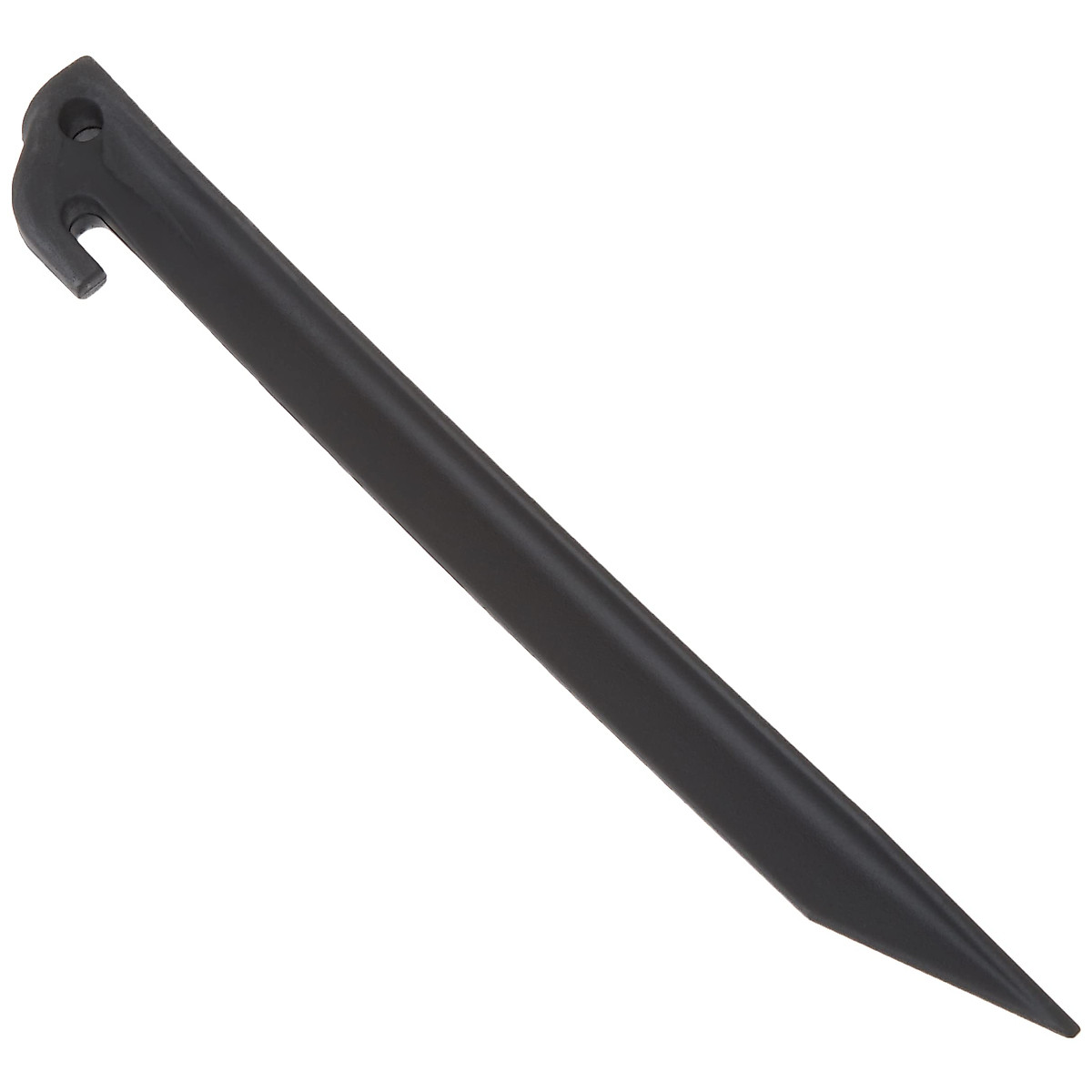 Park & Sun Sports Adjustable Outdoor Volleyball Boundary Webbing with Ground Stakes: 2" Wide Court Line Marker, Black (BC-WEB-2A)