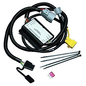 Draw-Tite Tekonsha 118378 T-One® T-Connector Harness, 4-Way Flat, w/Circuit Protected ModuLite® Module, Compatable with 2001-2002 Toyota Tundra
