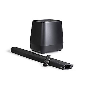 Polk Audio MagniFi 2 Sound Bar & Wireless Subwoofer (2020 Model) with 3D Audio & Built-in Chromecast - Universal 4K Compatibility - HDMI & Optical Cables Included