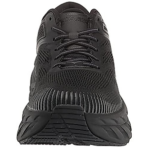 HOKA ONE ONE Bondi 7 Mens Shoes Size 10.5, Color: Black/Black