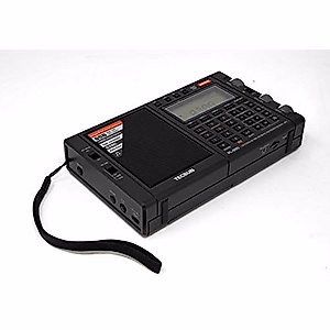 Tecsun PL990 Digital Worldband AM/FM Shortwave Longwave Radio with Single Side Band Reception & MP3 Player, Matte Black