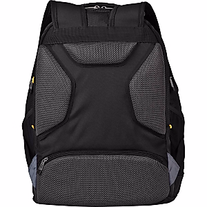 Targus Drifter II Laptop Bag — 16 Inch Laptop Backpack, Padded Laptop and Document Compartment, Water Bottle Pockets, Reinforced Handles Laptop Case with Padded Back Panel Black/Gray (TSB238US)