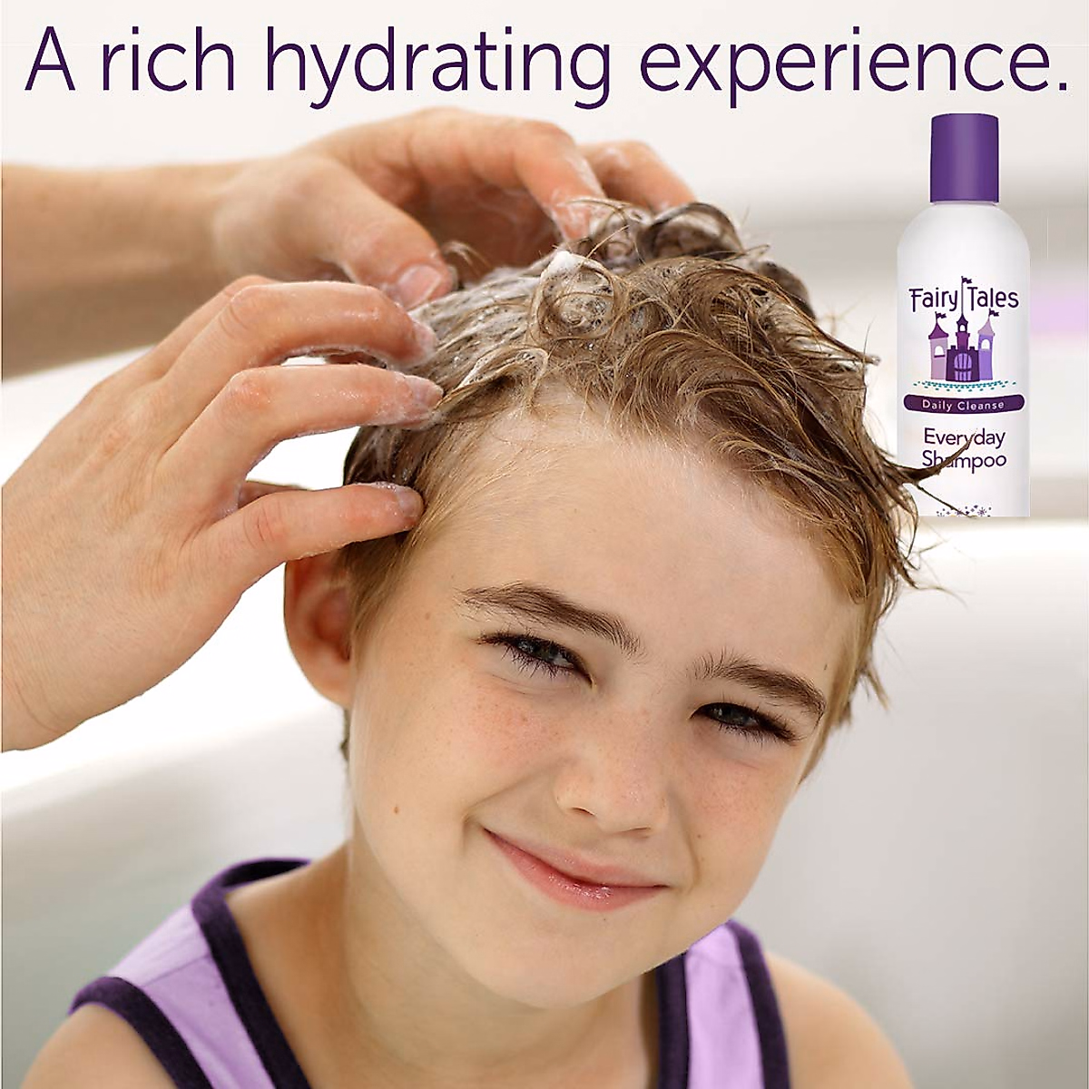 Fairy Tales Daily Cleanse Shampoo, Conditioner, and Spray - Travel Pack - 3 pack (3.3 oz) | Made with Natural Ingredients in the USA | No Parabens, Sulfates, or Synthetic dyes