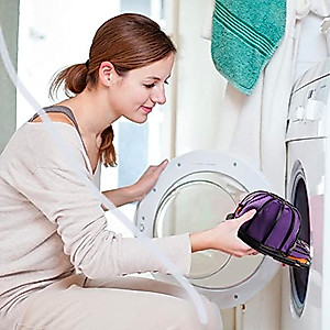 WUZJODER Hat Washer, Perfect Baseball Cap Protector Hat Holder Fit for Adult/Kid's Hat Rack Frame for Washer Machine Cleaner/Washing Cage (Black)