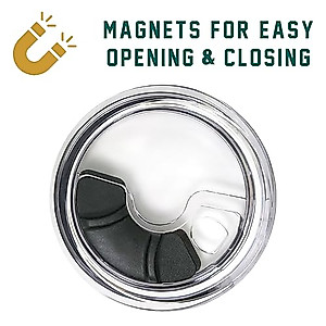 iBEX Tumbler 20 oz Stainless Steel Vacuum Insulated Tumbler With Magnetic Slider Lid (Grey)