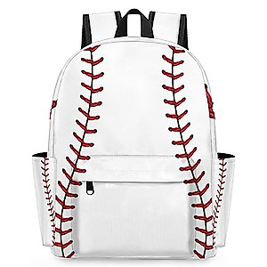 Toddler Backpack for Boys Girls, Kids Backpacks for Preschool, Kindergarten, Elementary School with Padded Back, Durable School Bags Children Bookbags Casual Travel Back Pack (Baseball)