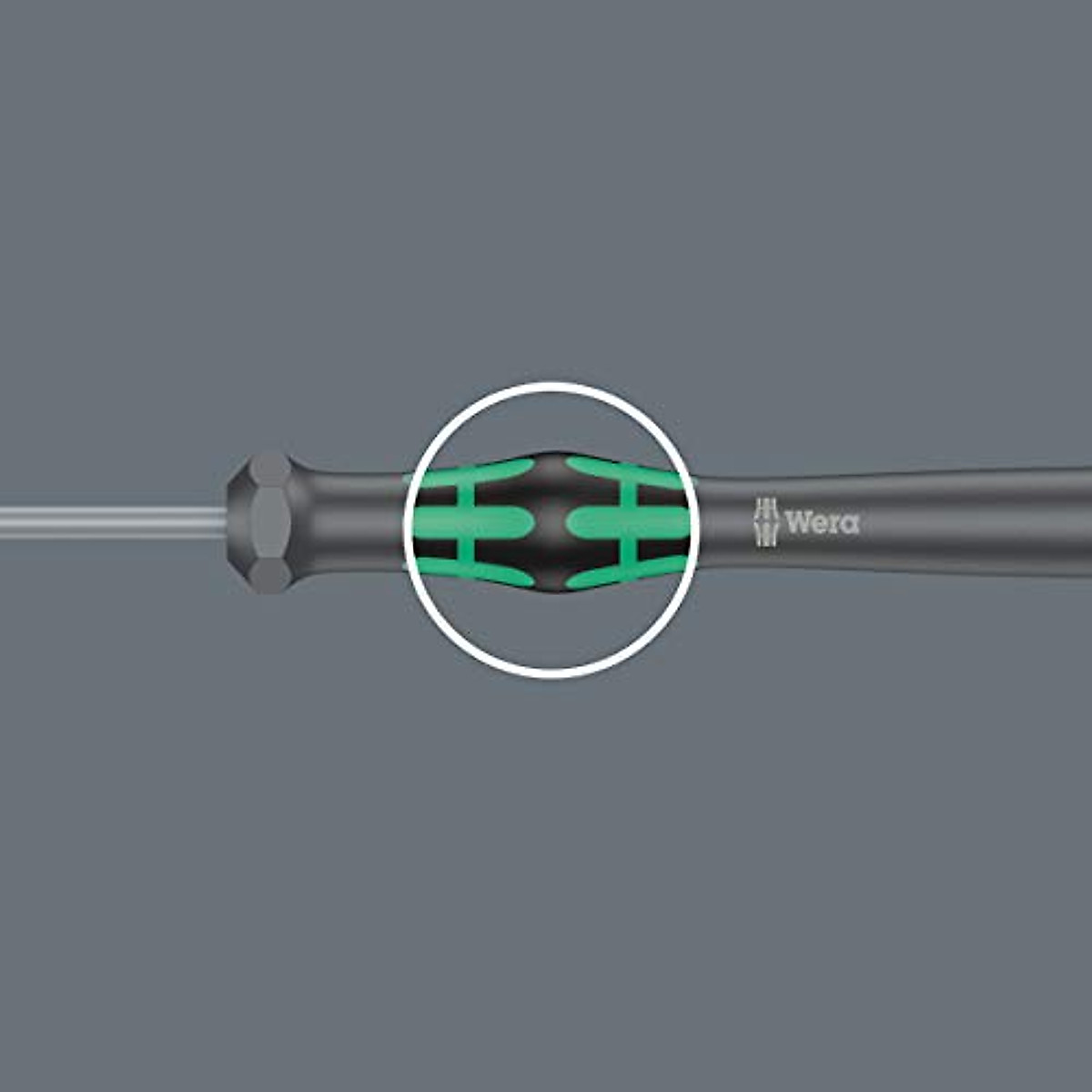 Wera 05118062001 2054 Screwdriver for Hexagon Socket Screws for Electronic Applications, 0.9 x 40 mm