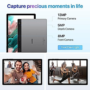 UMIDIGI Unlocked Android 13 Tablet, A13 Tab (8+8) GB RAM +128GB ROM with Cellular and WiFi,10.5 inch FHD Large Display, Support Videline L1, 7500 mAh Mega Battery, Support 1 TB Expandable