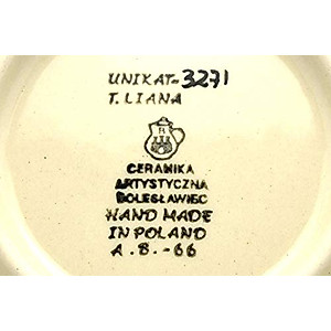 Polish Pottery Spoon Rest - Unikat Signature - U3271