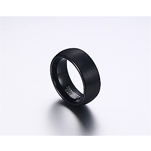 YLYYJ Personalized Viking Norse Tungsten Carbide Ring,Viking Runes Dragon Wolf Horns of Odin Celtic Knot Engraved Band Rings Custom Tree of Family Comfort Fit Ring Gift Jewelry,Size 7-12