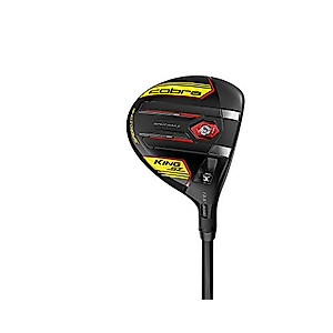 Cobra Golf 2020 Speedzone Big Tour Fairway Black 3w4w (Men's, Left Hand, Project X Hzrdus Yellow Smoke 70, Stiff Flex 6.0, 14.0)