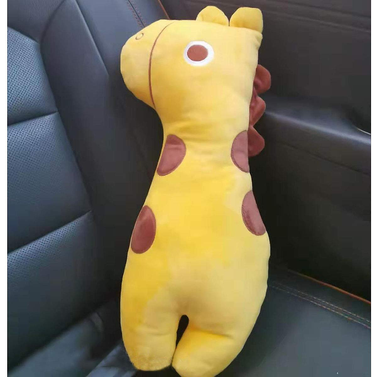 Seatbelt Pillow for Kids, Car Pillow Seat Belt Cushion Kids Seatbelt Pillow, Seat Belt Covers Child Car Seat Head Rest Support Shoulder Pad, Plush Soft Seat Strap Car Pillows Adjuster Holder for Baby