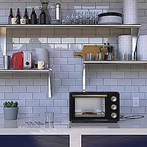 KPS Heavy Duty Stainless Steel Wall Mount Shelf 18 x 48 - NSF