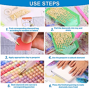 XYPNAR Sunflower Diamond Painting,Diamond Painting Kits for Adults Kids Beginner, 5D Diamond Art Kits,Painting with Diamonds Full Round Drill 16 X 20 inch