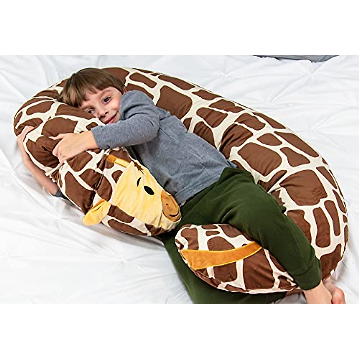 Leachco Snoogle Jr. Pillow, Giraffe