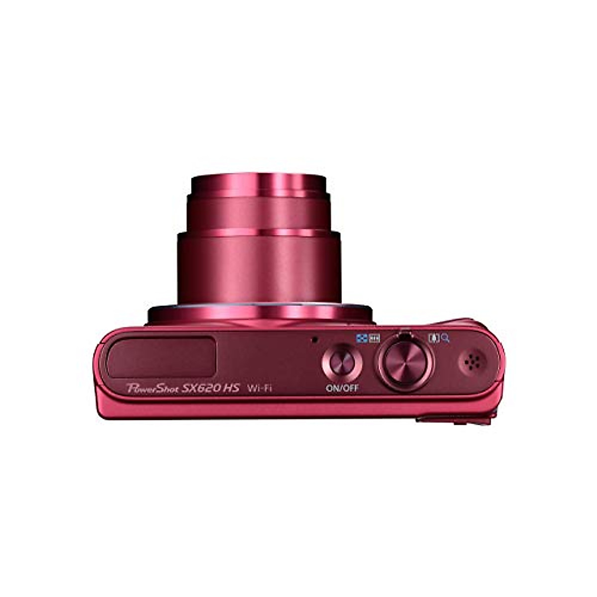 Canon PowerShot SX620 Digital Camera w/25x Optical Zoom - Wi-Fi & NFC Enabled (Red) (Renewed)