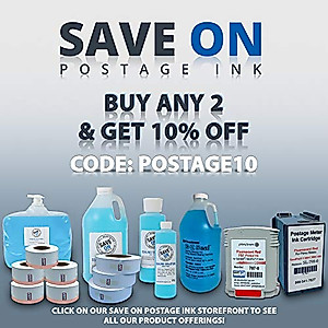 Save On Postage Ink Compatible SL-870-1 Red Ink Cartridge for New SendPro Mailstation (CSD1) Compatible (2)
