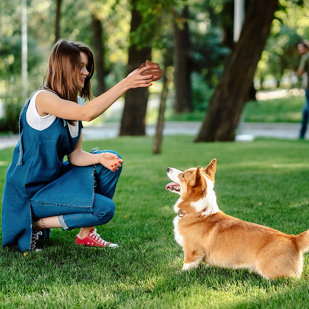 NUOBESTY Poop Car Remote Control Plastic Simulation Stool Toy Shit Poop Car with Spinning and Farting Action for Halloween April Fools Day Party Kids Child Toy