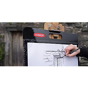 Derwent Sketching Pencils, 4mm Core, Metal Tin, 6 Count (0700836)