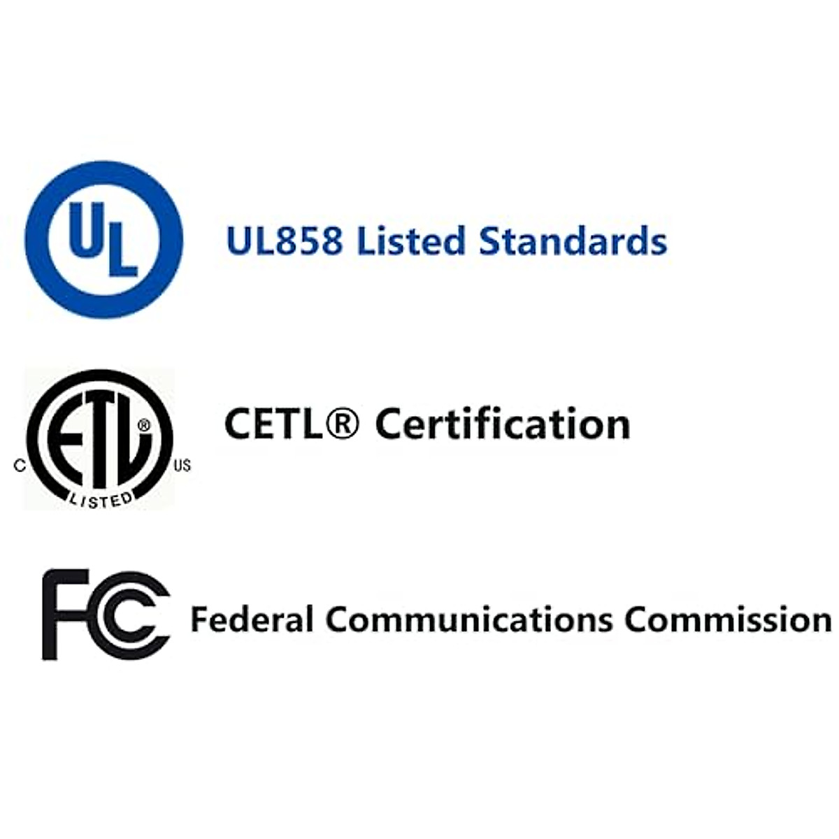 True Induction TI-1B 12-inch Single Element Black Induction Glass-Ceramic Cooktop 1750W 858UL Certified