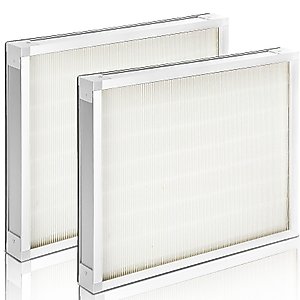 2 Packs F301H Hepa Filter,AS-550 Air Scrubber Stage 2 HEPA Air Filter Compatibile with BlueDri,16 x 19 x 2" Filter for BlueDri, Dri-Eaz Hepa Air Scrubber Filters for BlueDri,F301H HEPA Filter