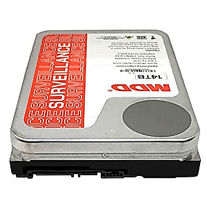 MDD (MDD14TSATA25672DVR) 14TB 7200RPM 256MB Cache SATA 6.0Gb/s 3.5inch Internal Surveillance Hard Drive - 3 Years Warranty (Renewed)