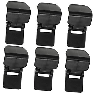 6pcs Cylinder Lock Plastic Turtle Tank Buckle Feeding Tank Parts Turtle Glass Tank Buckle Reptile Pet Tank Latch Reptile Tank Latch Turtle Terrarium Buckle Turtle Tank Latch