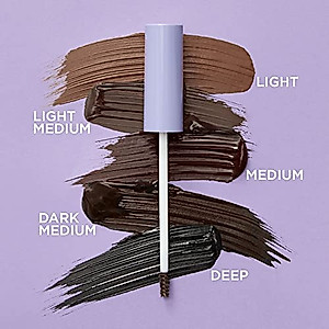 Pacifica Beauty | Dream Big Brushed Up Brows | Non-Crunchy Tinted Brow Gel | Pigmented Fluffy Full Brow | Plant Fibers for Fullness | Easy-To-Use Micro Spoolie | Mess Free | Vegan + Cruelty Free