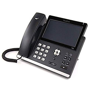 Yealink T48S IP Phone, 16 Lines. 7-Inch Color Touch Screen Display. USB 2.0, Dual-Port Gigabit Ethernet, 802.3af PoE, Power Adapter Not Included (SIP-T48S).