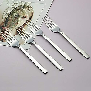Morcte Stainless Steel Dinner Fork, 12 Pieces Fork