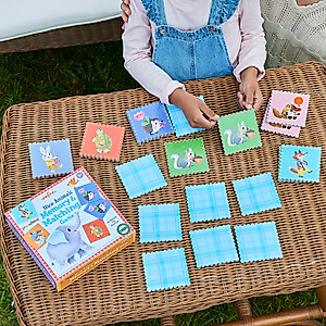 eeBoo Nice Animals Preschool Memory and Matching Game/Ages 3+