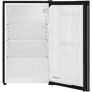 Frigidaire 4.4 Cu. Ft. Compact Refrigerator Black Stainless Steel