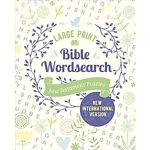 Large Print Bible Wordsearch: New Testament Puzzles (NIV Edition)