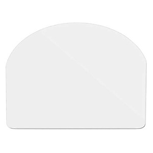 5PCS Flexible Transparent Plastic Cake Scraper Smoother for Bread Pastry Chef Bakery Cake Decorating Supplies