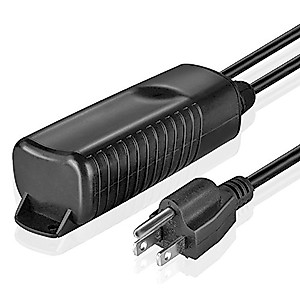 Flexzion 18 Watt UV Sterilizer Light 110V Water Clarifier Lamp Ultraviolet Filter with Bulb Tube Power Adapter for Aquarium Pond Tank Gold Fish Reef Koi (CUV-118)