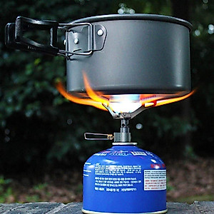 BRS Outdoor BRS-3000T Ultra-Light Titanium Alloy Miniature Portable Picnic Camping Gas Cooking Stove Portable Ultralight Burner 25gram