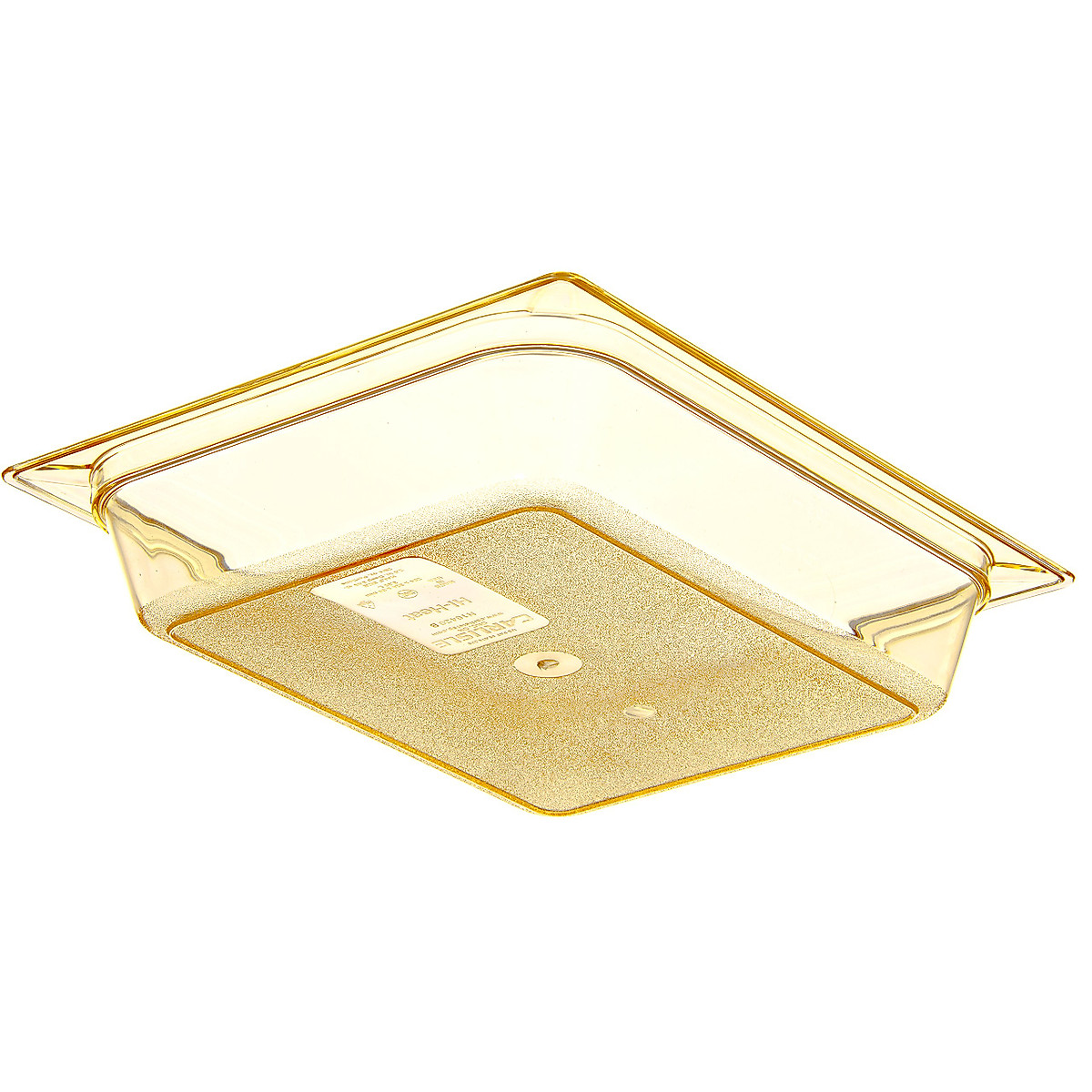 Carlisle FoodService Products 10420B13 StorPlus High Heat Food Pan, 2.5" Deep, Half Size, Amber