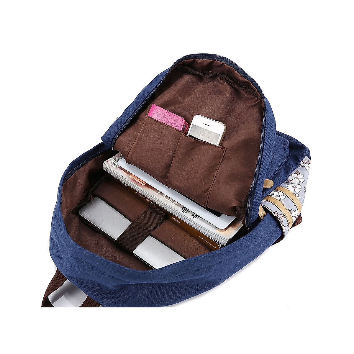 mygreen Casual Style Canvas Backpack/School Bag/Travel Daypack Light Green