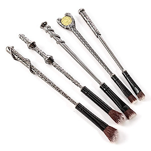 10 PCS Harry Gifts Potter Makeup Brushes Wand Brushes Set for Foundation Blending Blush Concealer Eyebrow Face Powder