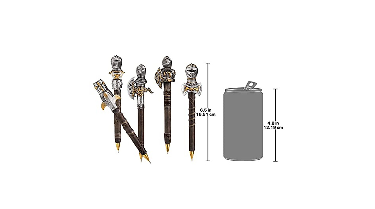 Knights of the Realm Battle Armor Pens - Set of 5