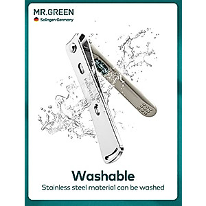 3 pcs Nail clippers set stainless steel nail clippers & slant edg Toenail Clipper Cutter for men and women