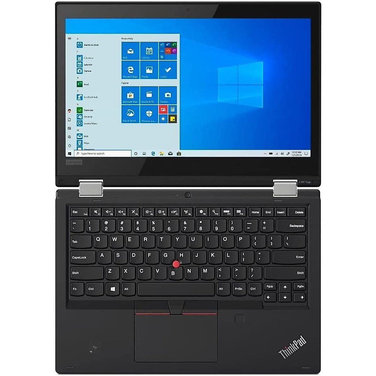 Lenovo ThinkPad L380 Yoga 2-in-1 Laptop, 13.3" FHD Touchscreen, Intel Core i5-8250U, 16GB RAM, 512GB SSD, Fingerprint Reader, Backlit Keyboard, Stylus Pen, Windows 10 Pro (Renewed)