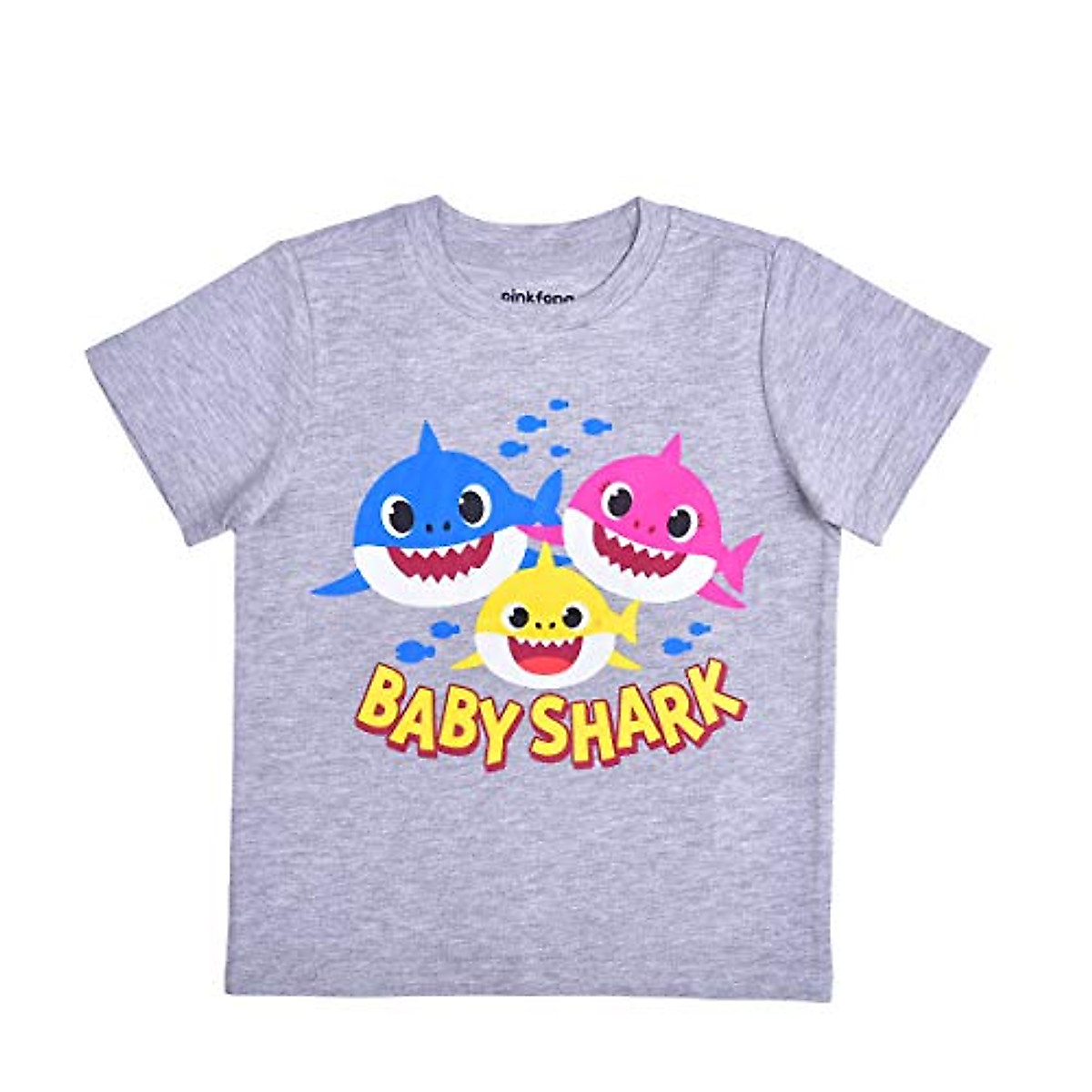 Nickelodeon Baby Shark Boys T-Shirt and Jogger Set for Toddler – Blue/Grey