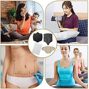 4 Pieces BBL Lumbar Molder Back Compression Board Foam Lipo Lumbar Molder Flatting AB Board Supplies for Lumbar and Abdomen